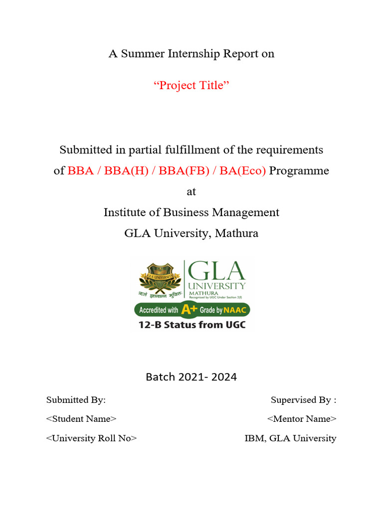 SIP Report | PDF | Science