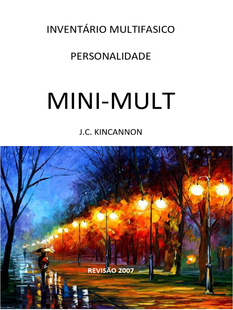 Mini Mult Manual Pdf Depressão Psiquiatria