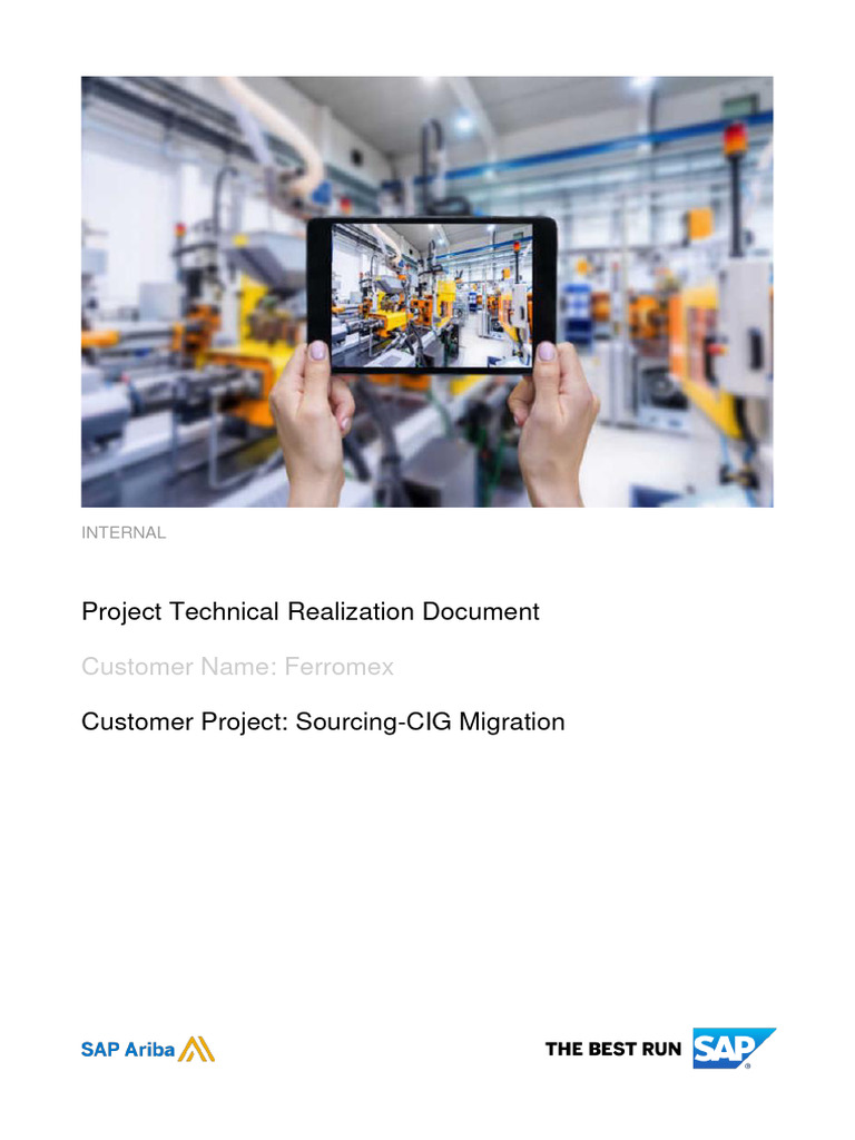 Ferromex Sourcing-CIG Migration Overview | PDF | Procurement ...