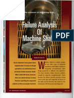 Failure Modes Mechanisms and Causes of Shafts Failures PDF | PDF | Fracture | Wear