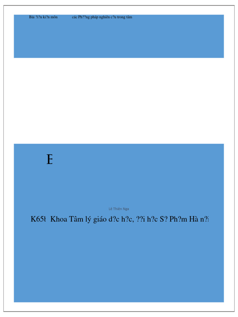 Bai Tap Mon PPNC TLH | PDF