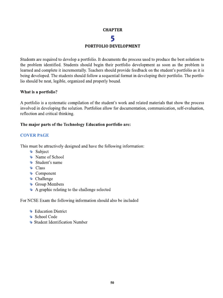 Portfolio Development | PDF