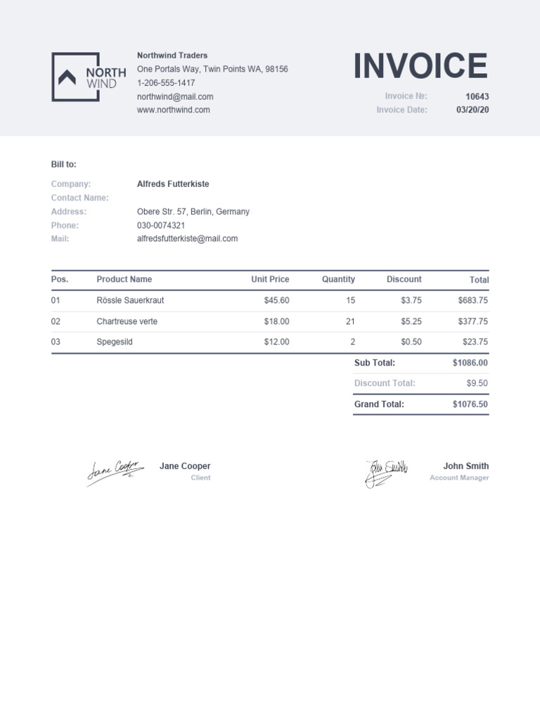 Northwind Traders | PDF