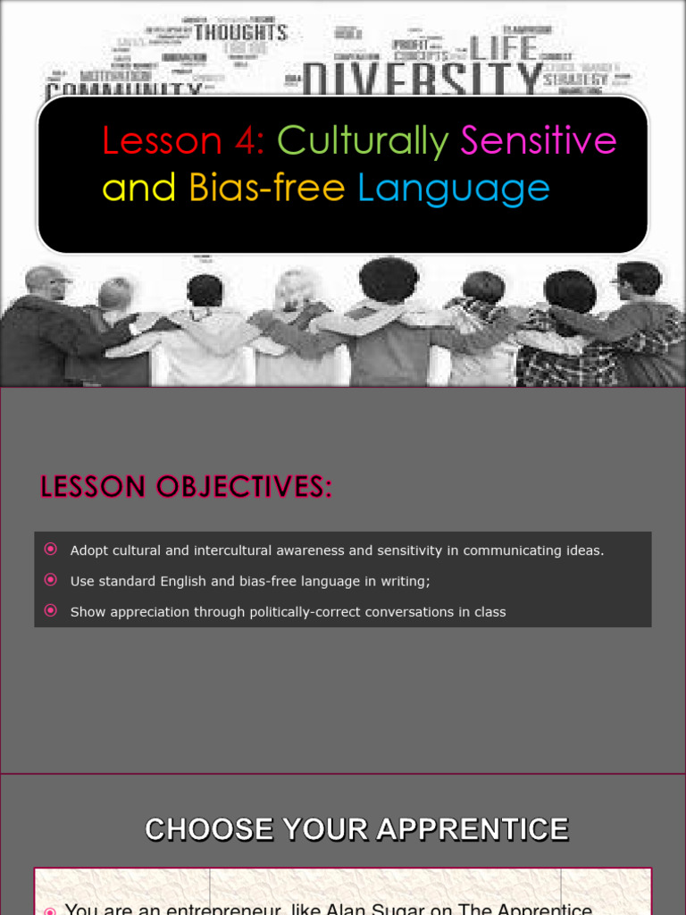 Lesson 4 | PDF | Gender | Gender Studies