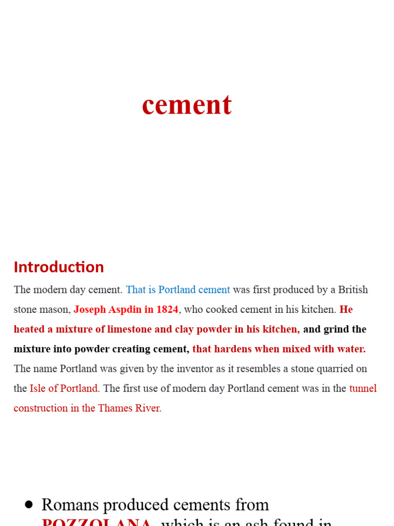 Cement and Ceremics | PDF | Ceramics | Cement