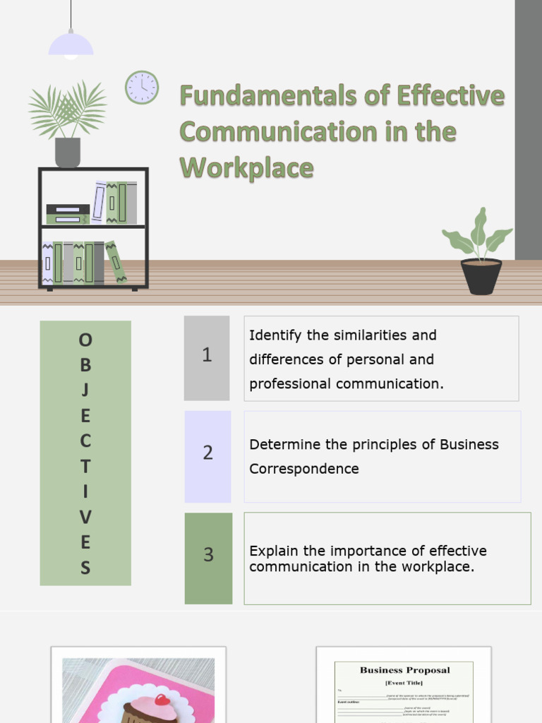 Fundamentals of Effective Communication in The Workplace | PDF ...