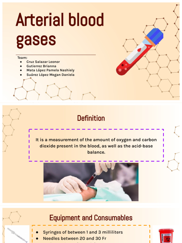 Arterial Blood Gases | Download Free PDF | Syringe | Clinical Medicine
