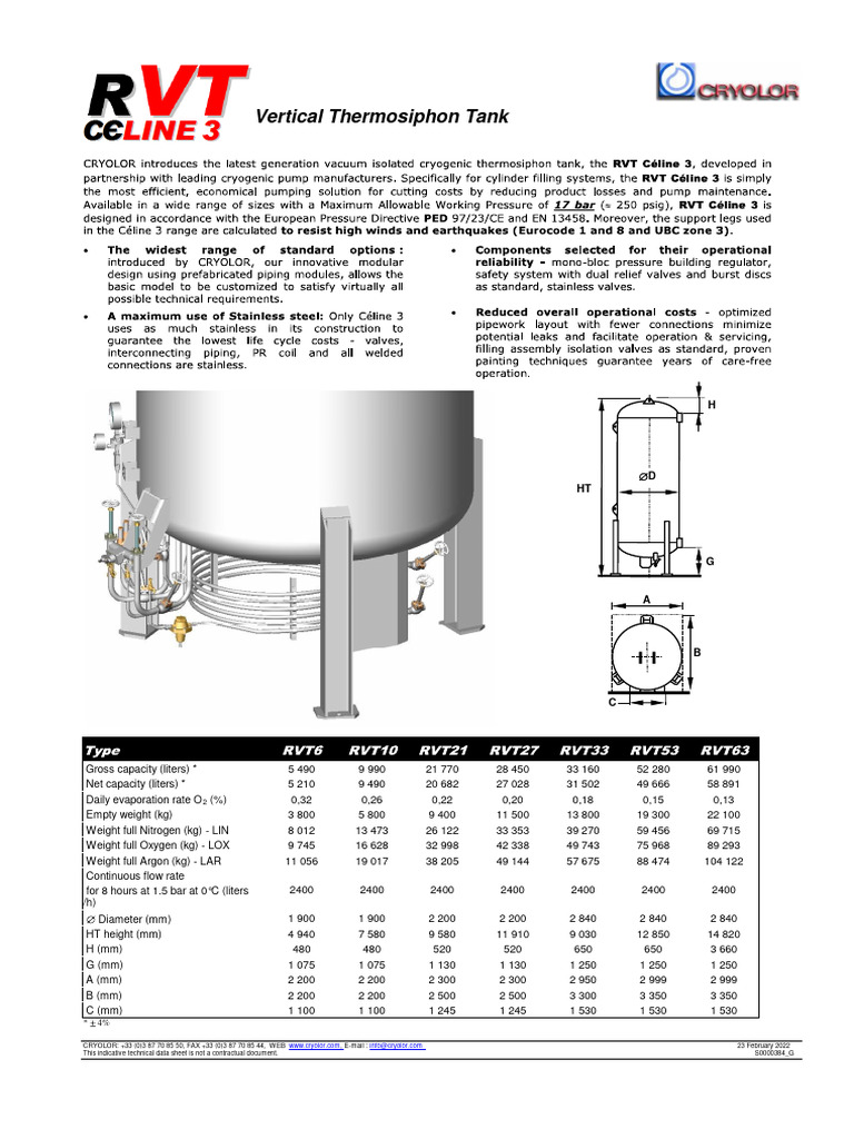 01.Rcv Co2 Tank Carbon Steel | PDF | Chemical Substances | Chemical ...