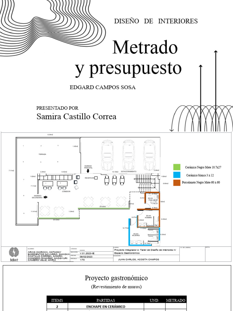 Tarea 4 de Metrado | PDF