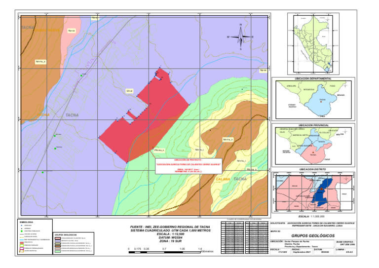 5 - Mapa de Grupos Geológicos | PDF | América del Sur | Perú