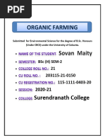 Organic Farming Project Class12 Economics | PDF