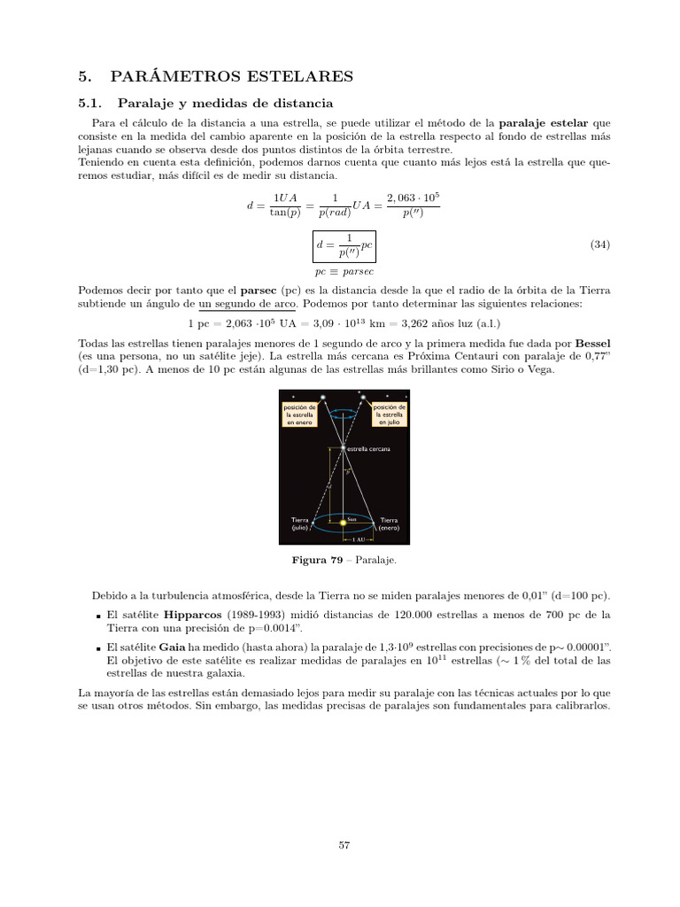Tema 5 | PDF | Magnitud aparente | Estrellas