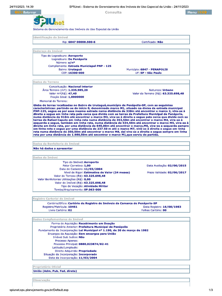 Espelho Spiunet | PDF