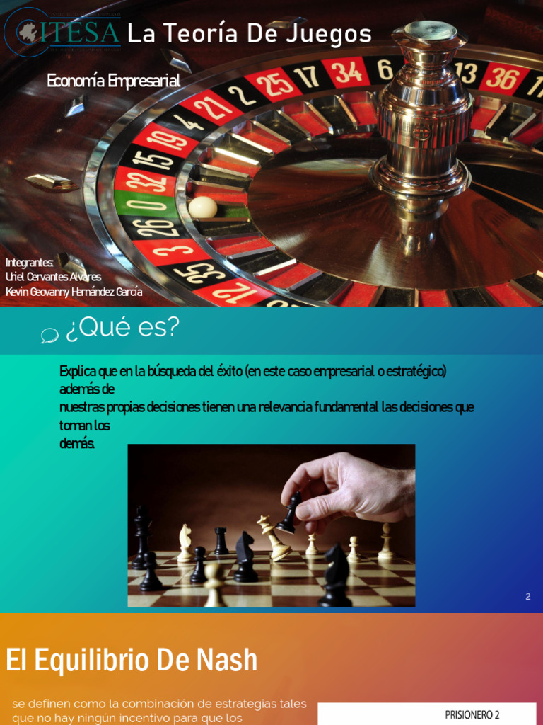 Teoria de Juegos | PDF | Teoría de juego | Economía de la incertidumbre