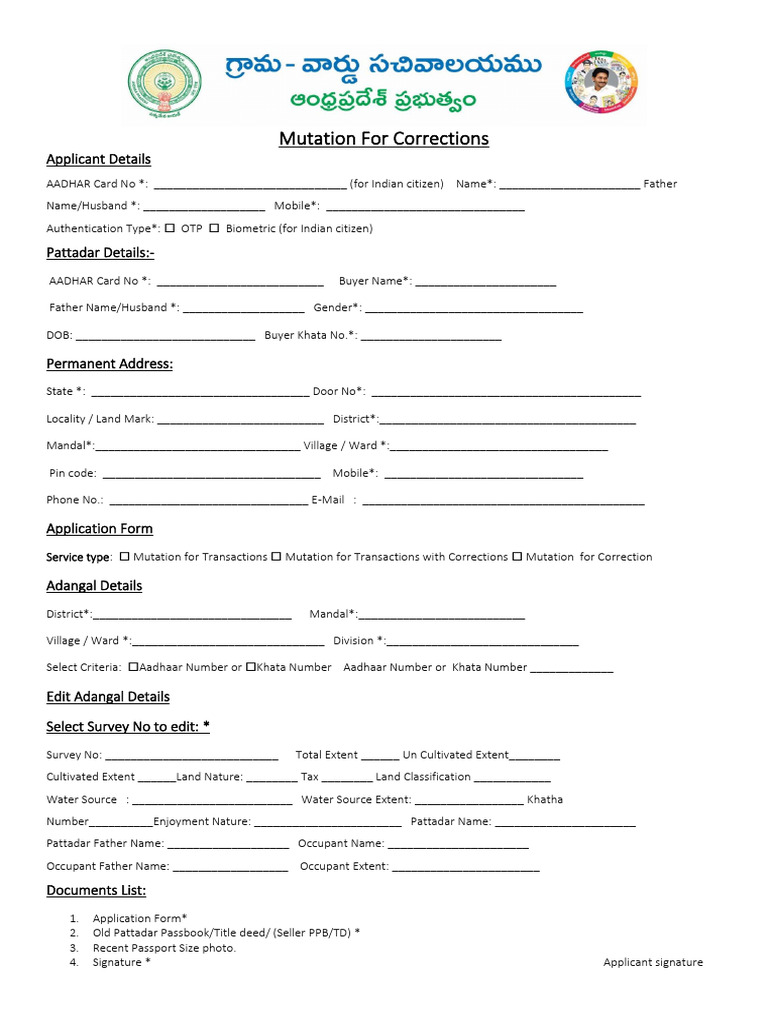 Mutation For Corrections | PDF