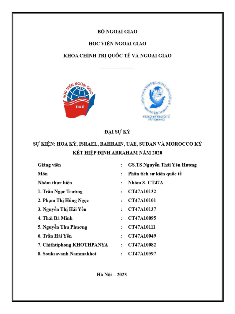 BT3_NHÓM 8_ĐẠI SỰ KÝ | PDF