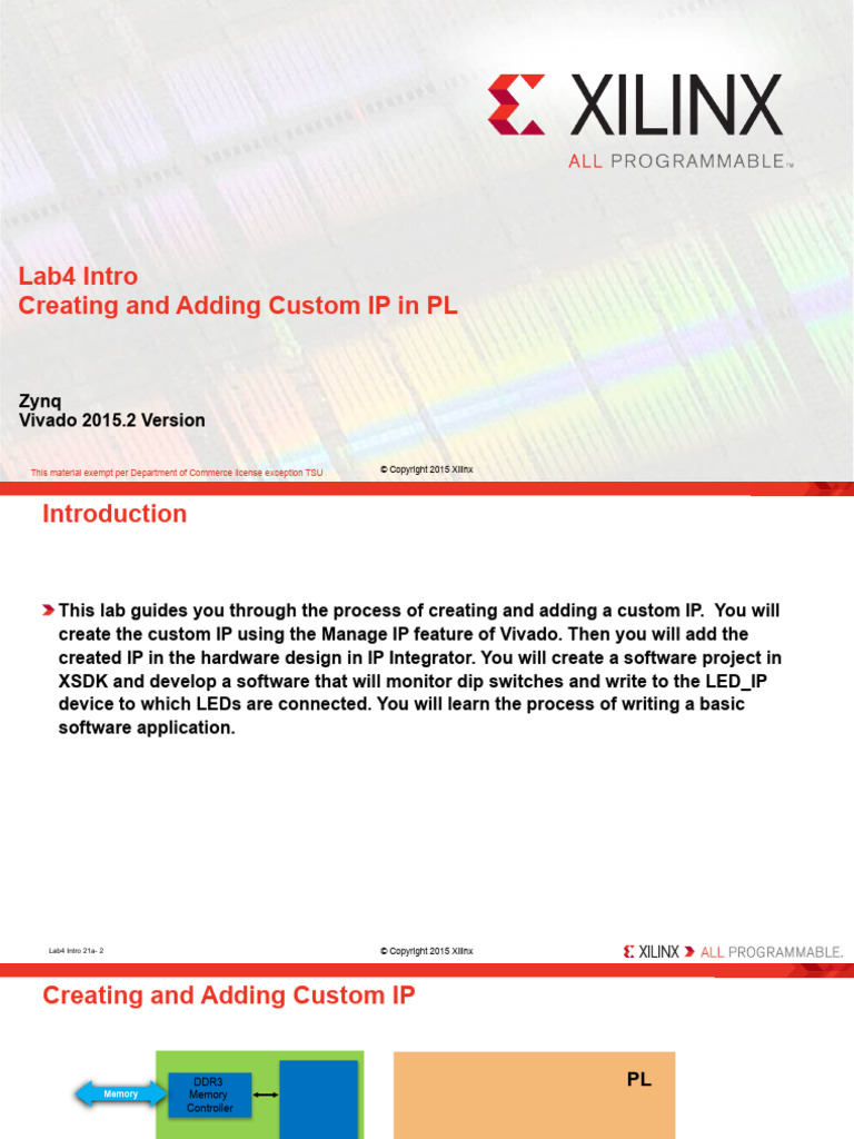 21a Lab4 Intro | PDF | Embedded System | Software