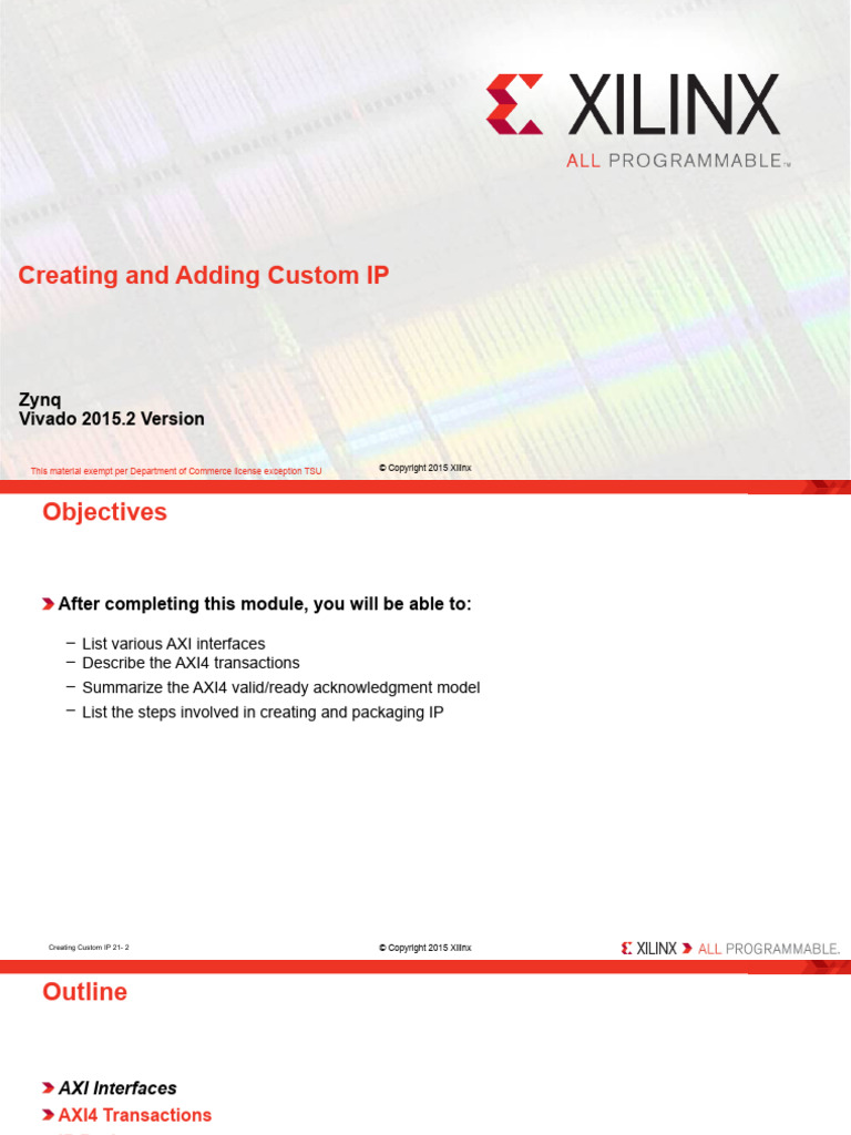 21 Creating And Adding Custom Ip Pdf Hardware Description Language Computer Programming
