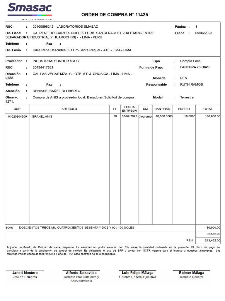 Oc 11425 Sondor | PDF | Industrias de servicio