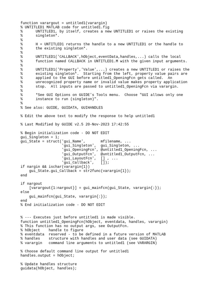 Per11 019 Muti | PDF | Command Line Interface | Matlab