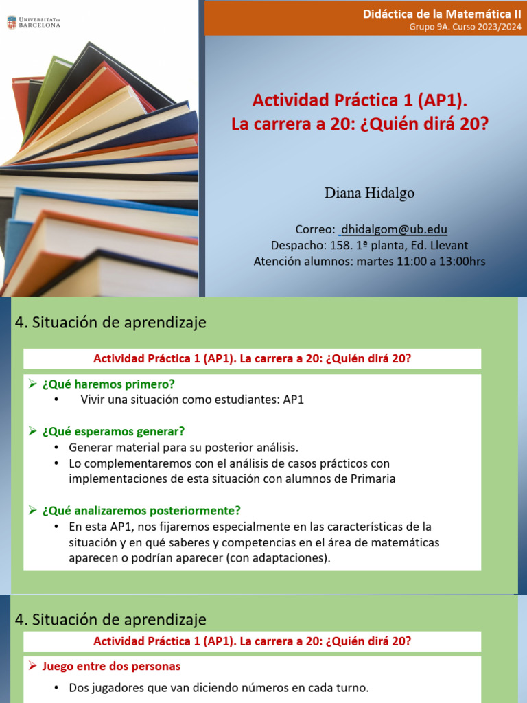 Presentación - AP1 - 1ra Parte | PDF | Aprendizaje | Cognición