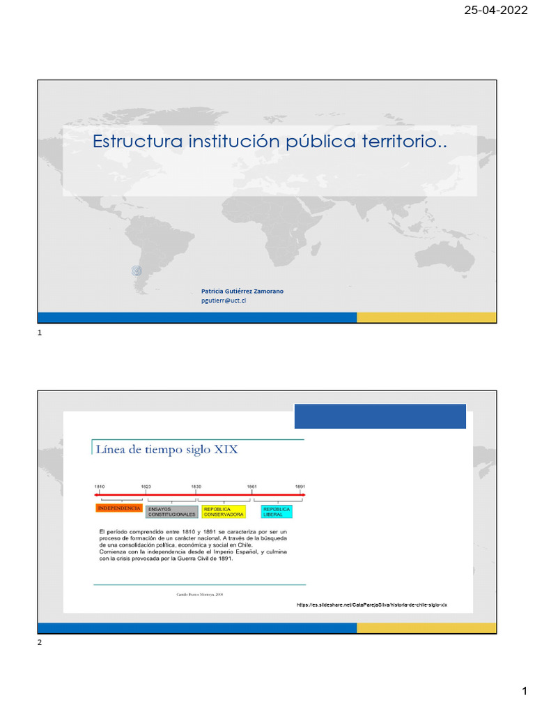 Estructura Institución Pública Territorio | PDF | Ministerio (Departamento de Gobierno ...