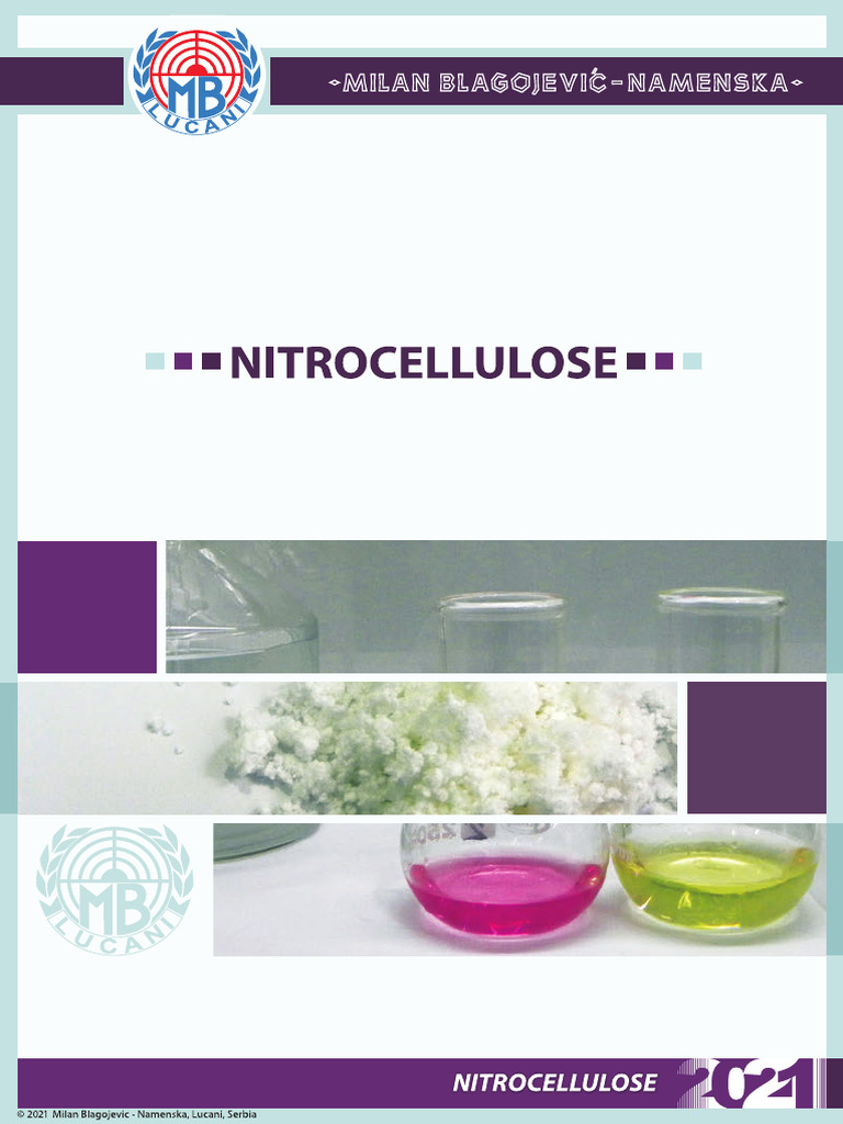 Nitrocellulose | PDF | Solubility | Chemistry