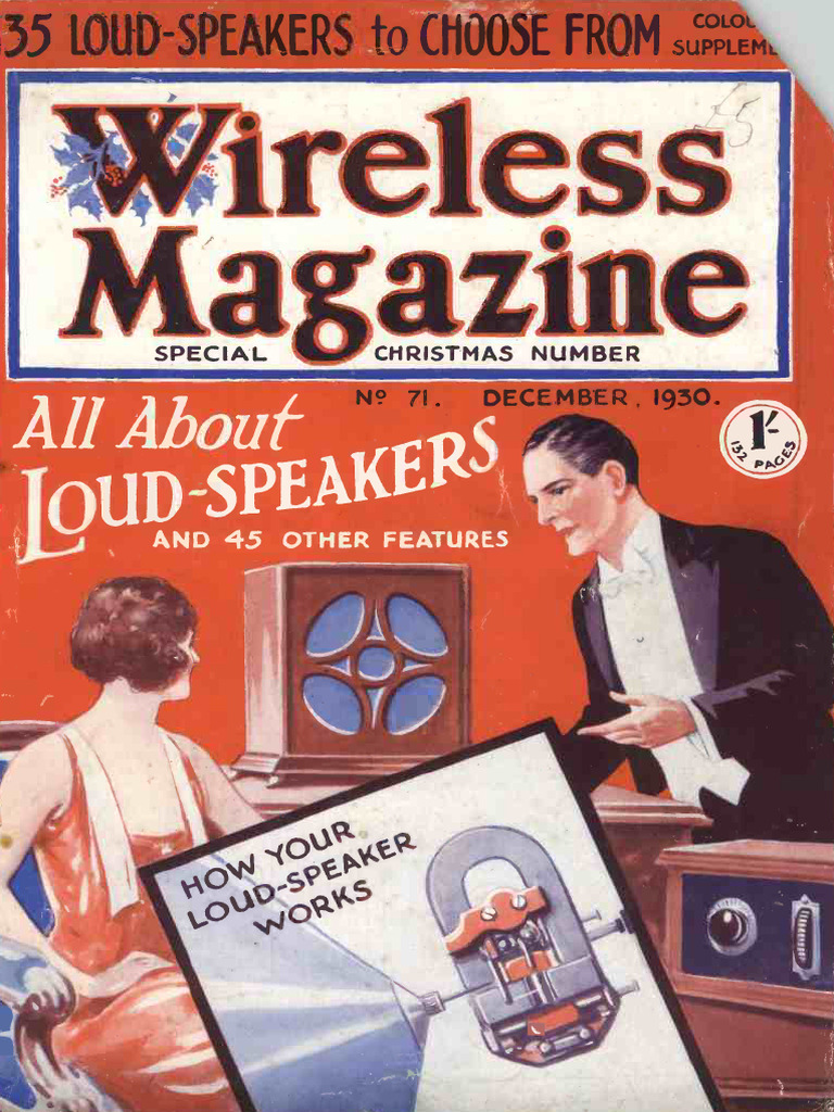 Wireless Magazine 1930 12 S OCR | PDF | Electrodynamics | Radio