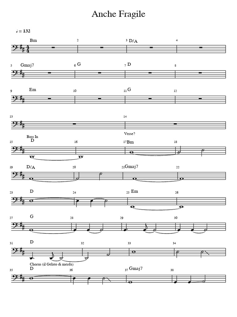 Anche Fragile | PDF