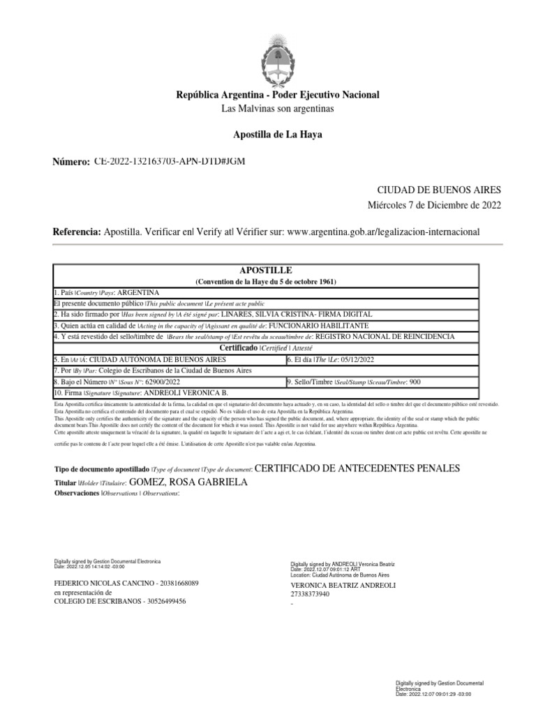 Apostilla 62900 | PDF