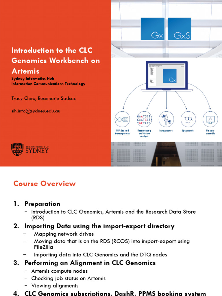 Introduction To CLC On Artemis | PDF | Finder (Software) | Server ...