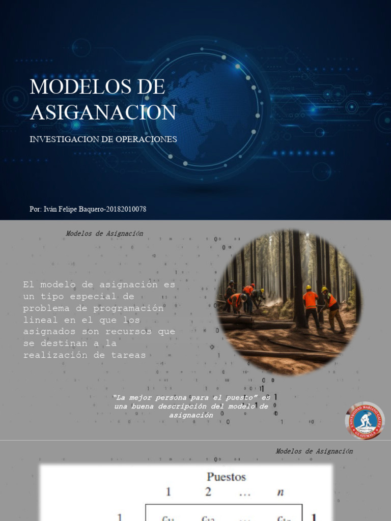 Modelos de Asignacion | PDF | Cosecha | Informática