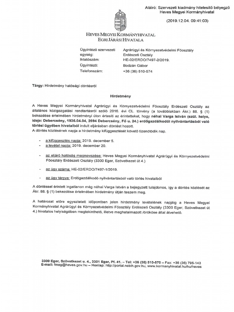 határozat_minta | PDF