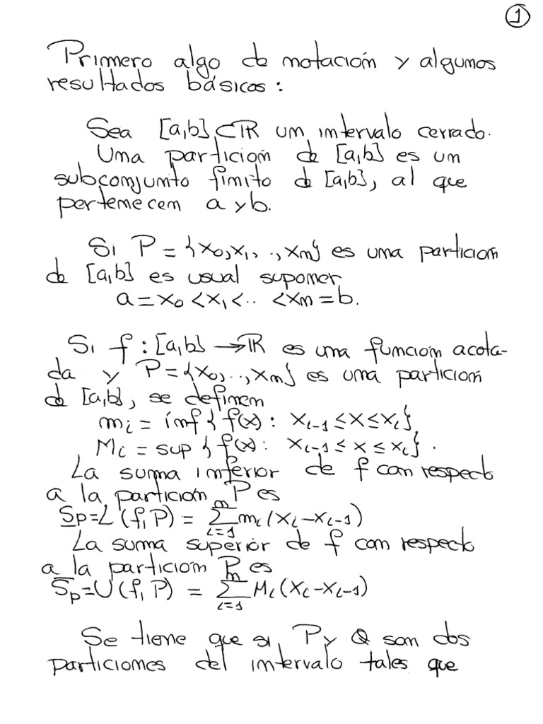 Respuestas Ejercicios de Las Notas E1 Calculo Integral | PDF