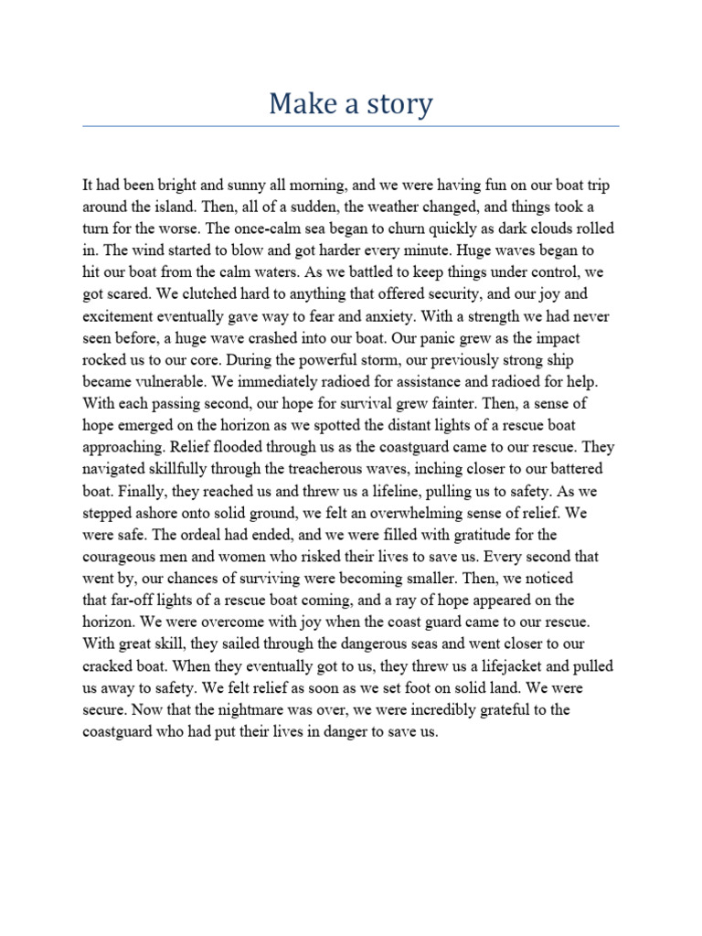 Make A Story (Ang) | PDF