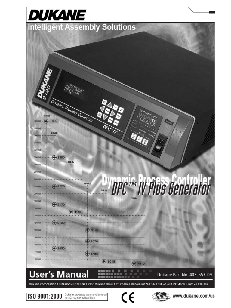 DUKANE | PDF | Manufactured Goods | Computer Engineering