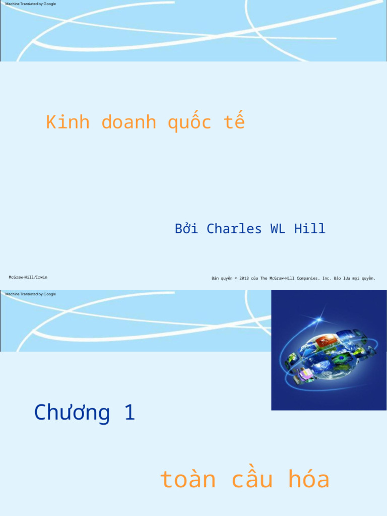 BẢN DỊCH Chap001 Globalization.ppt 2 | PDF