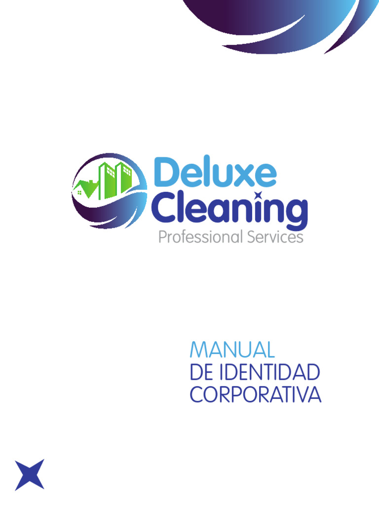 Manual Corporativo Deluxe Cleaning | PDF | Diseño | Tecnicas artisticas
