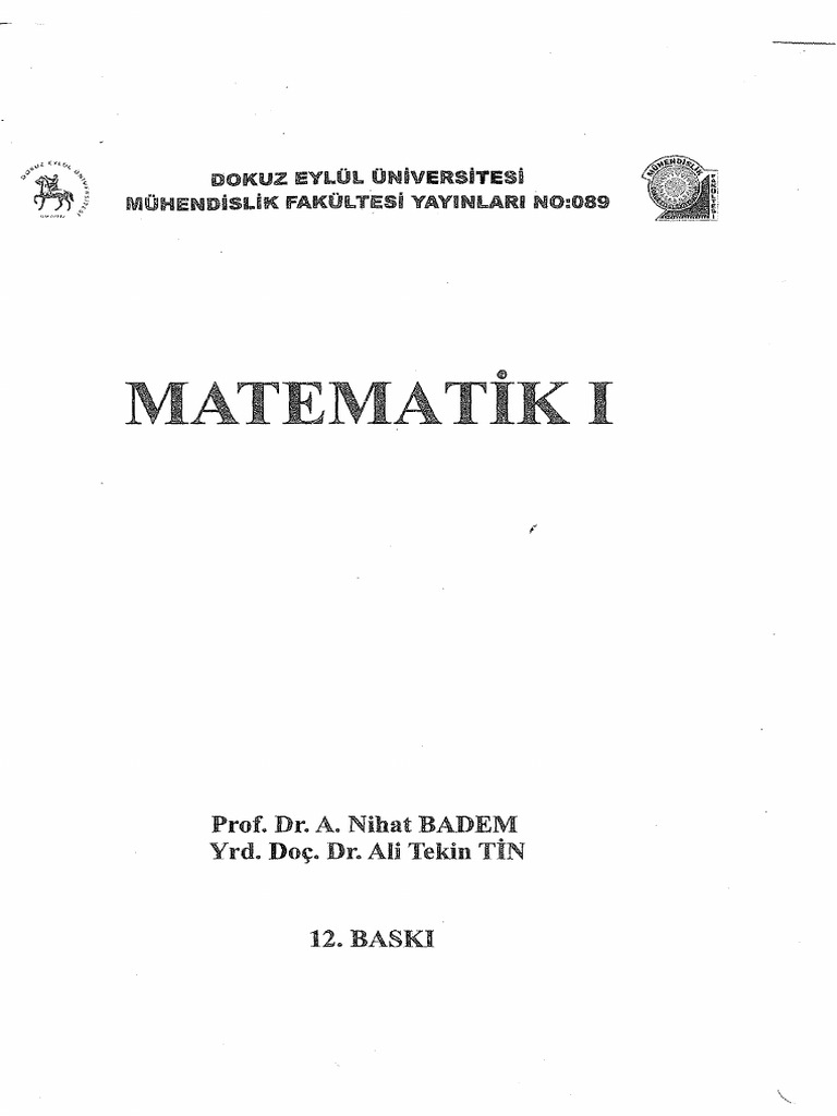 Nihat Badem-Mat I | PDF