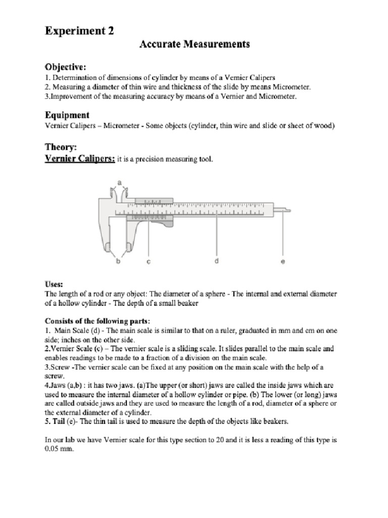 Accurate Measurments 2 This | PDF