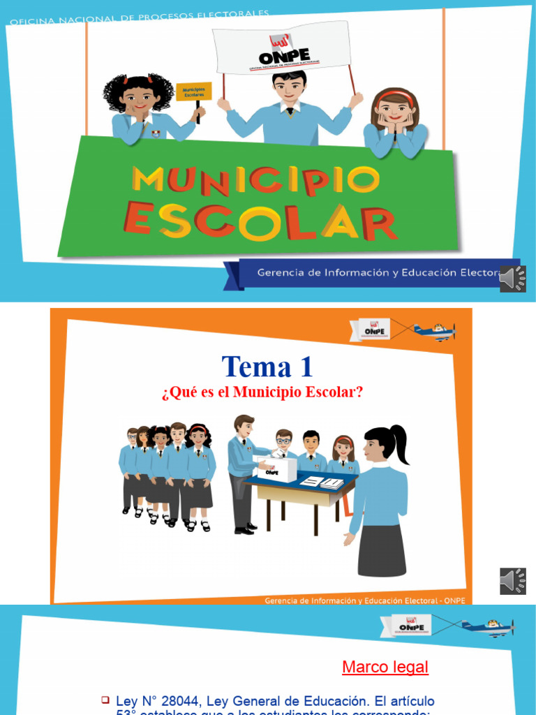 QUÉ ES EL MUNICIPIO ESCOLAR | PDF | Alcalde | Gobierno