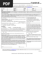 MSC Special Needs and Medical Form | PDF | Pregnancy | Wheelchair