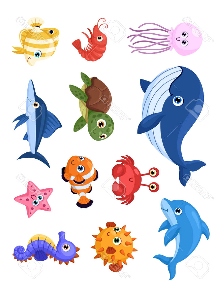 Animales Acuáticos | PDF