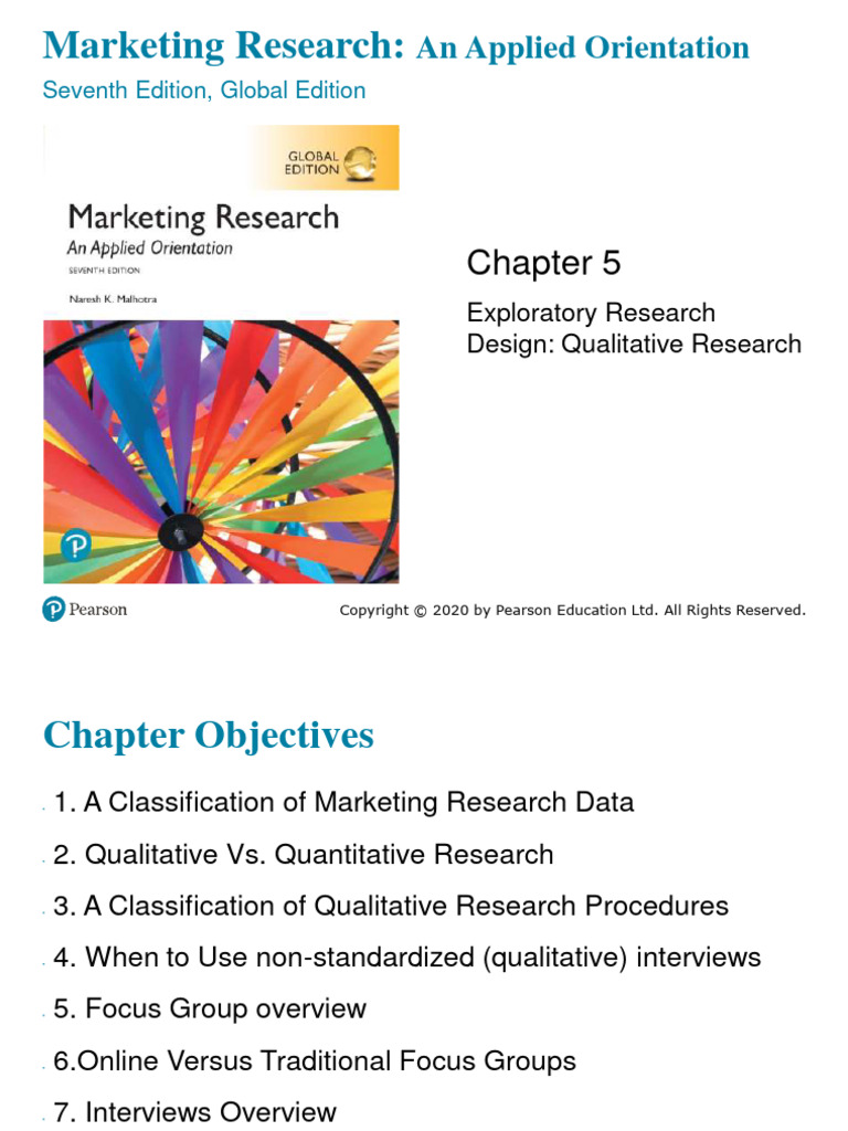 CH 5 MR | PDF | Focus Group | Qualitative Research