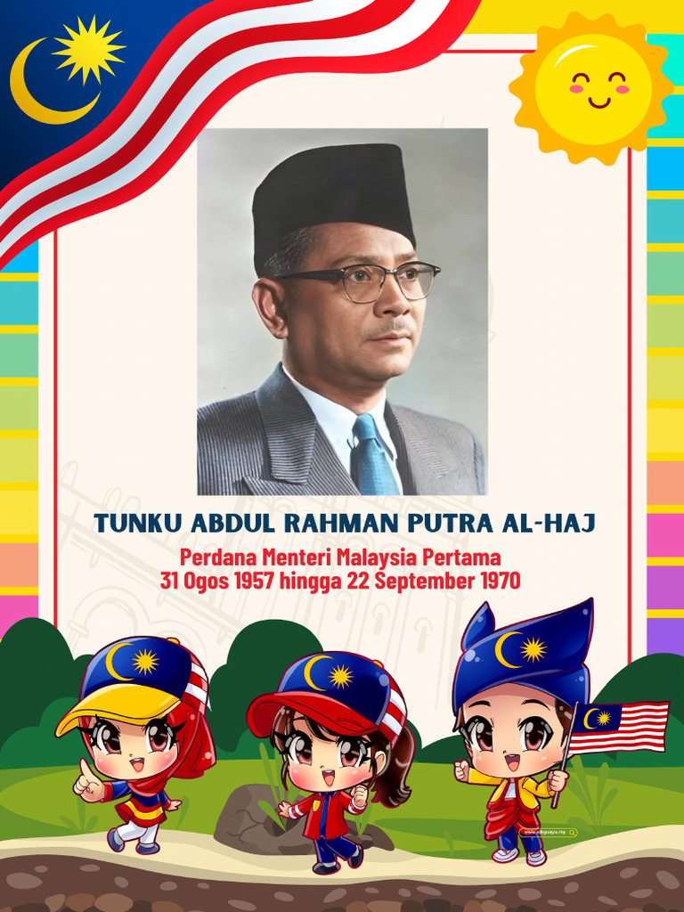 Poster Perdana Menteri Malaysia Pertama Hingga Ke 10 Cikguayu My | PDF