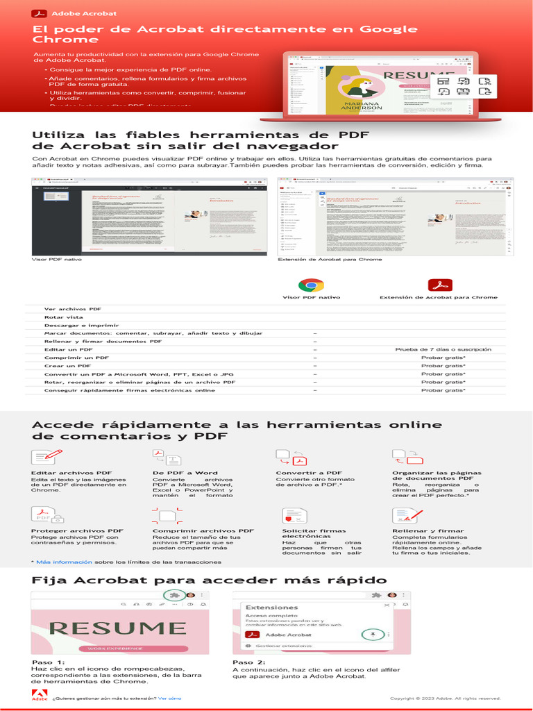 Acrobat For Chrome | PDF | Ingeniería de software | Software de la aplicacion