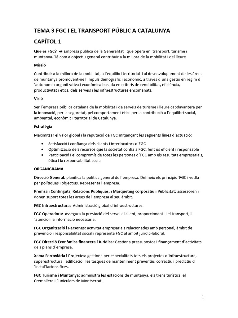 Esquema Tema 3 FGC | PDF