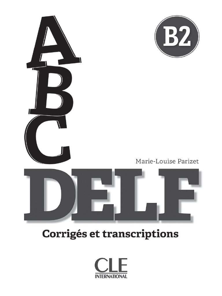ABC DELF B2 2021 Corriges | PDF