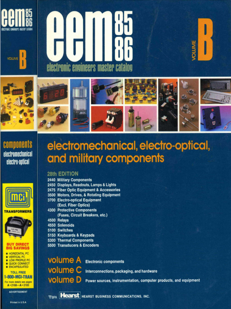 1985 Electronic Engineers Master Vol 2 | PDF | Inductor | Electrical ...