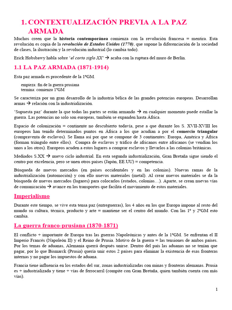 La Paz Armada | PDF | Colonialismo | imperio Alemán
